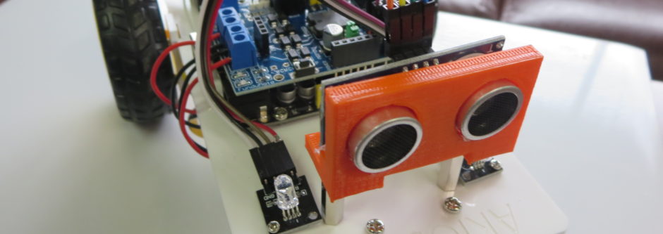 mBot Obstacle avoiding 20190902 | AKIOSTEM.com